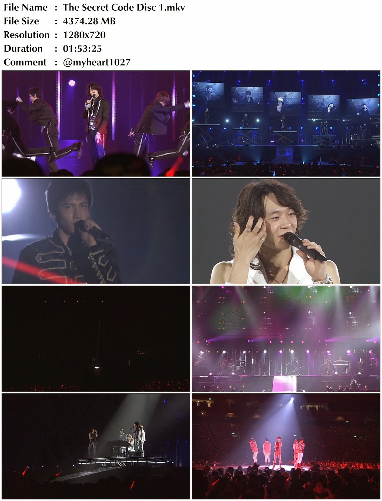 myheart1027's blog: [Concert] The Secret Code In Tokyo Dome