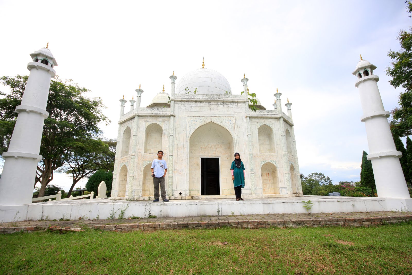 Wak Gelas™: taj mahal pon wak dah sampai .... keke2