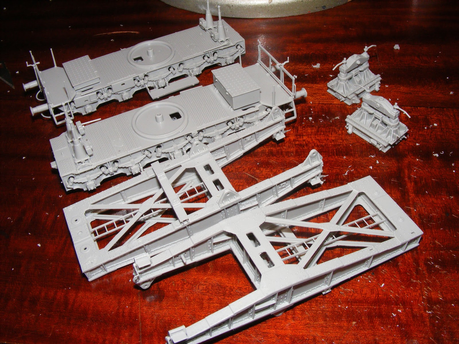 braillebuilder: Hobbyboss German Rail Transporter for Karl Gerat Kit 82906