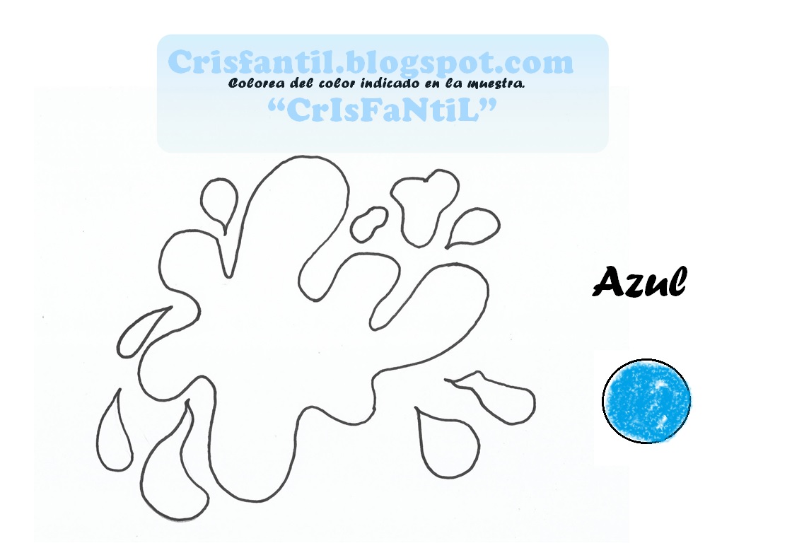 CrIsFaNtiL: Ficha "EL COLOR AZUL"