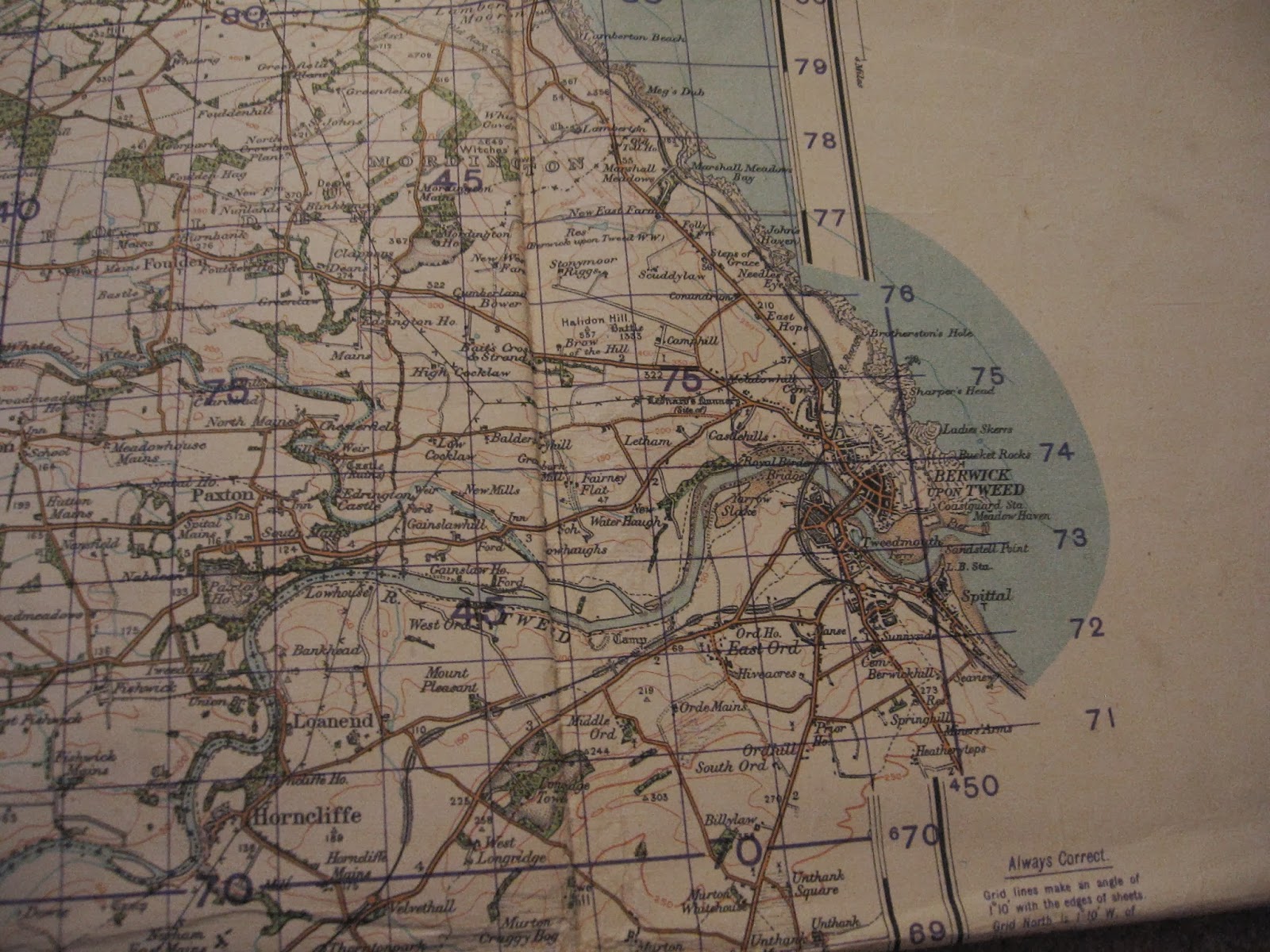 Secret Scotland - Military Ordnance Survey Maps