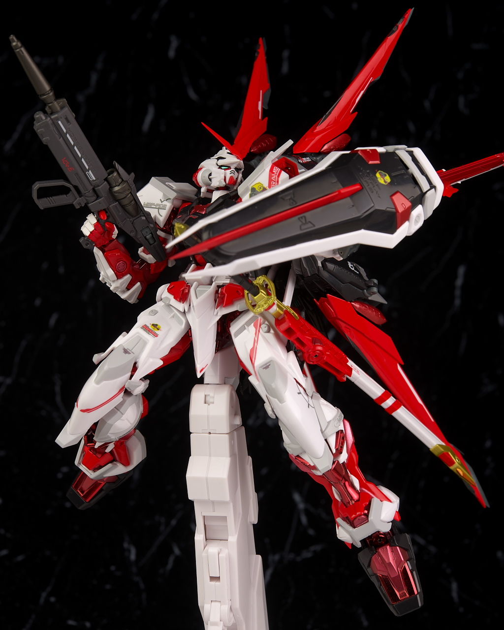 GUNDAM GUY: METAL BUILD Gundam Astray Red Frame + Flight Unit Option ...