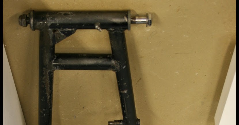 Marko's Workshop: T500 swingarm swap - Suzuki T250J