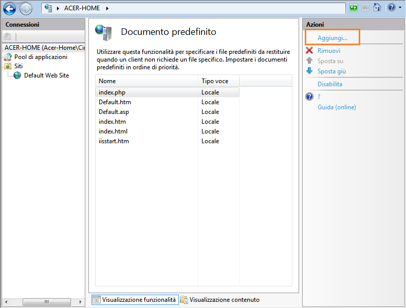 Lavori e Lavoretti: Ambiente di Sviluppo: Installare PHP sotto IIS 7 su ...