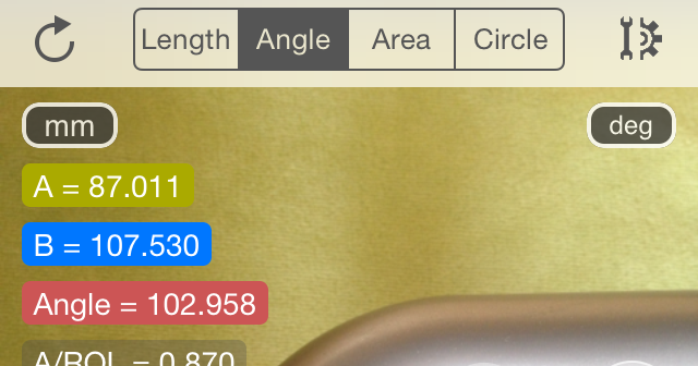 VisTech.Projects: [iOS] Partometer - camera measure tool for measuring ...