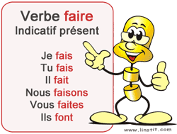 COSAS Y MÁS COSAS: VERBE FAIRE