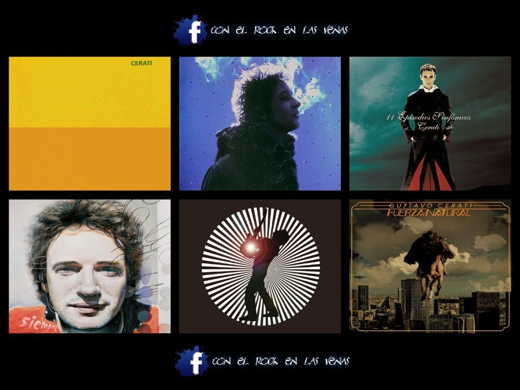 Con el rock en las venas: Gustavo Cerati - Discografia
