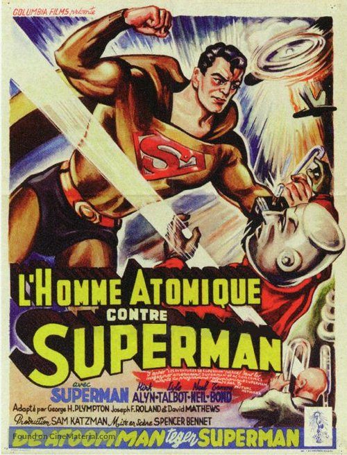 NATURALISTIC! UNCANNY! MARVELOUS!: ATOM MAN VS. SUPERMAN (1950)