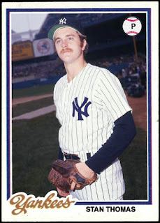 WHEN TOPPS HAD (BASE)BALLS!: NOT REALLY MISSING IN ACTION- 1978 STAN THOMAS