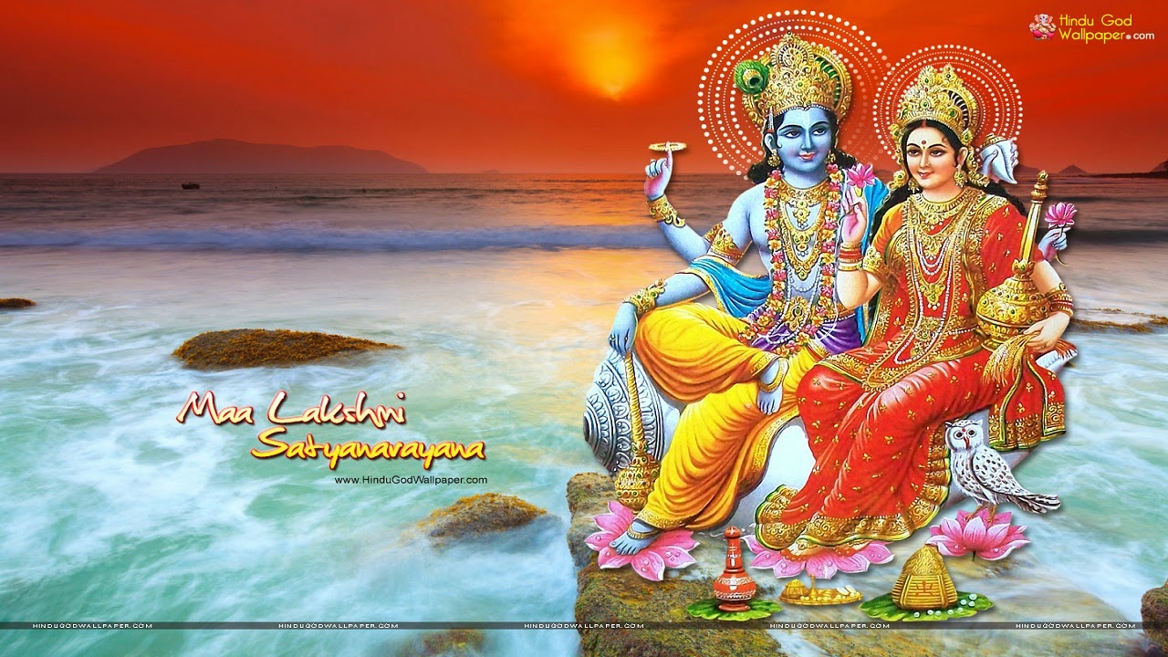Satyanarayana Wallpaper for Desktop-Hindu God Wallpaper for Desktop