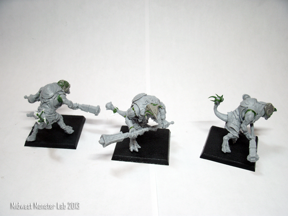 Monster Lab Miniatures: What's on My Desk: Fimir "Counts-As" Conversions