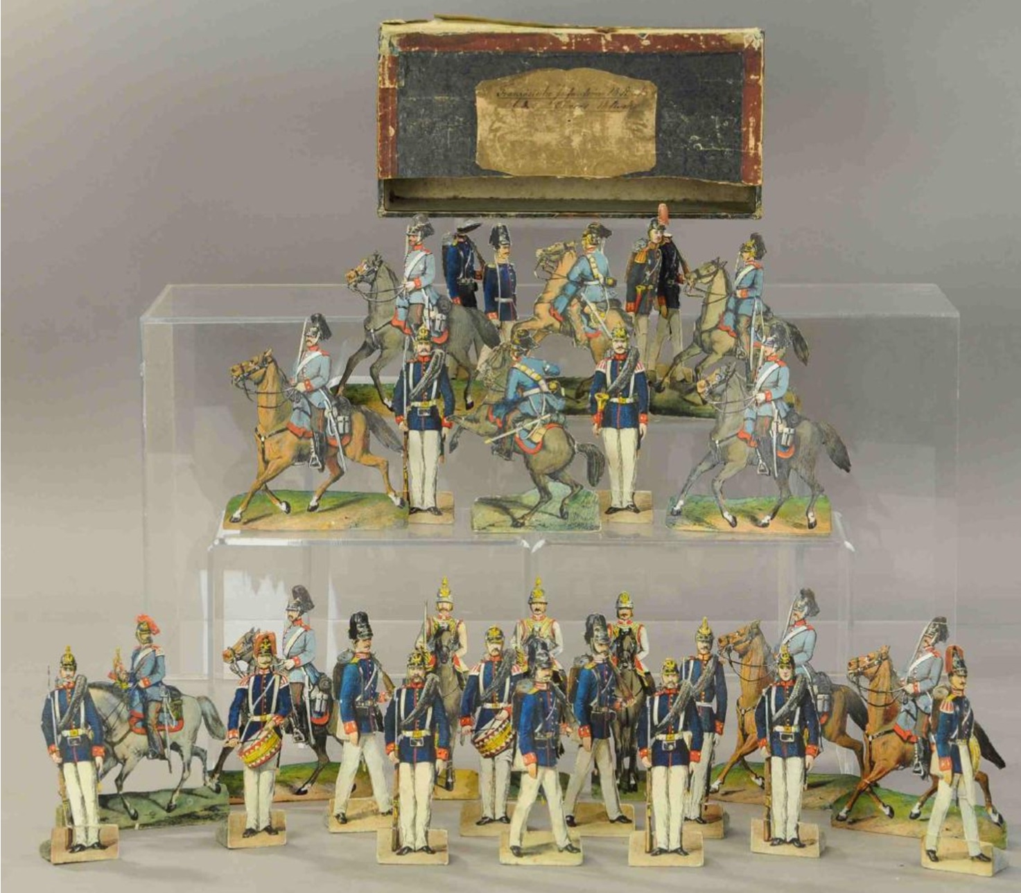 Toy soldiers and real battles: Nice set of Franco-Prussian war paper ...