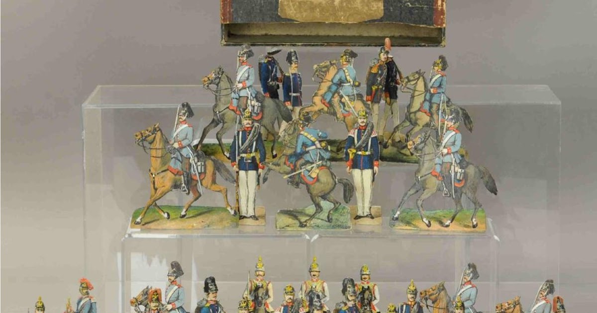 Toy soldiers and real battles: Nice set of Franco-Prussian war paper ...