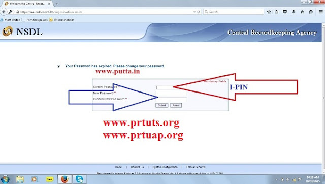 How to Login CPS PRAN account, ~ Putta for Employees