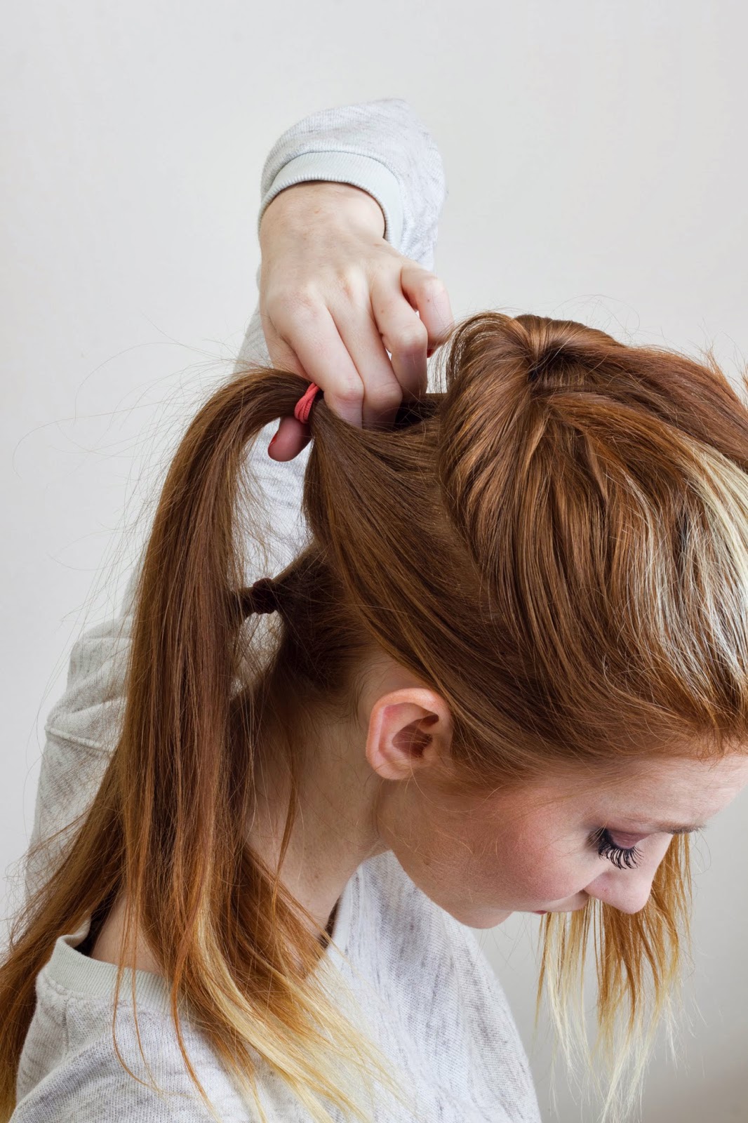 greatplainstyle: Hair How-To: THE TRIPLE TUCK PONY