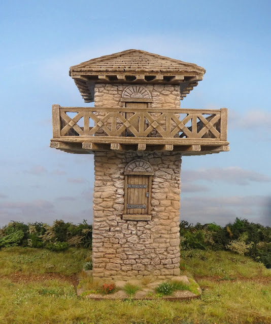 Bunker Hill: Roman stone Watchtower