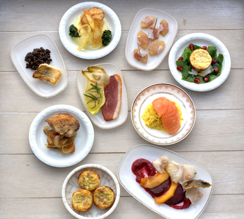 bushcooks kitchen: Silvester-Buffet für 4 Personen: Lachs auf Sellerie ...