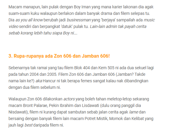 Siapa Ingat Filem Blok 404 & Kem 505? Filem Femes Zaman VCD, Jom ...