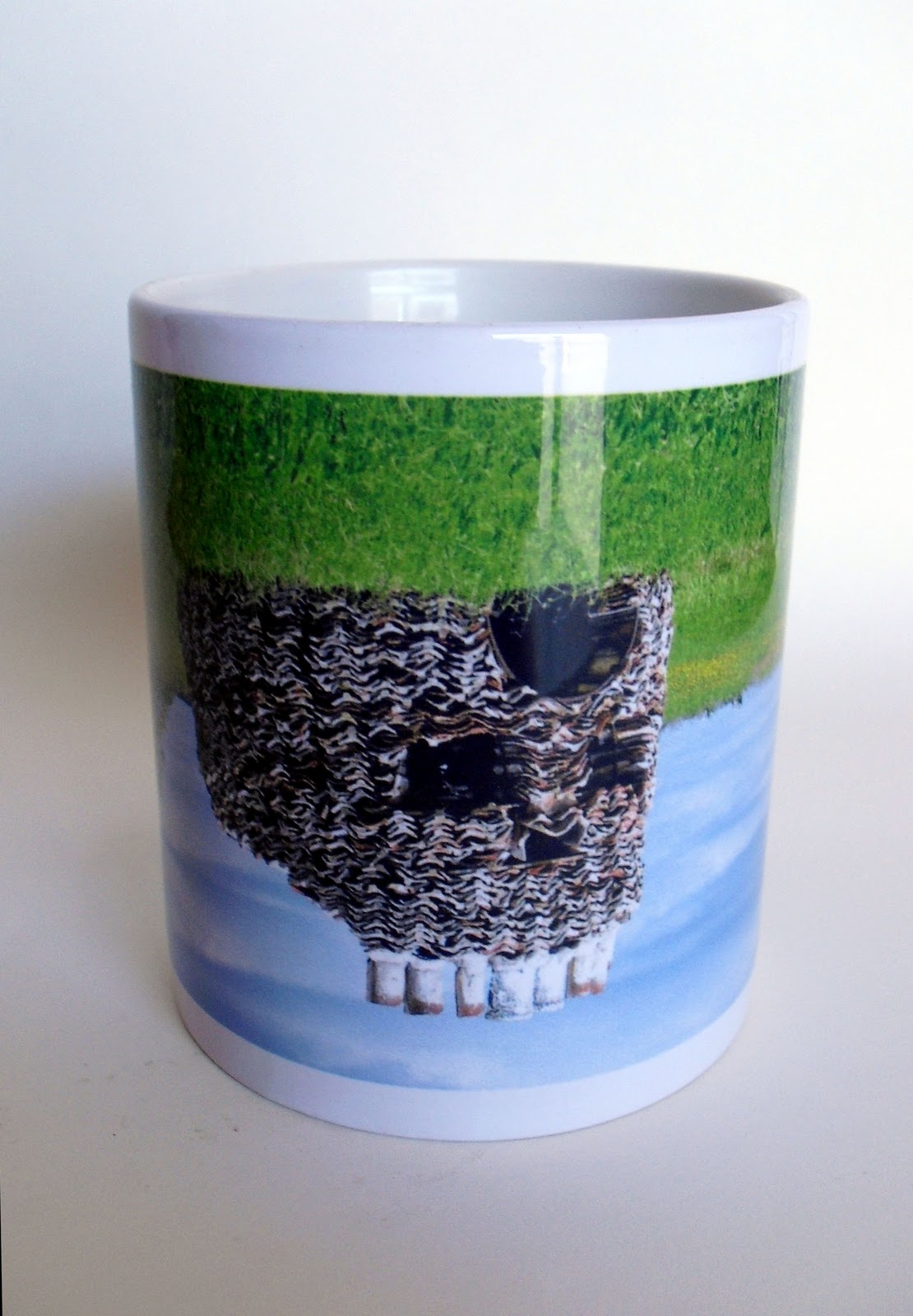 Andistani Times: Inverted Skull Mugs