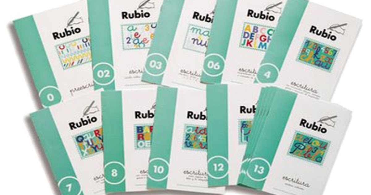 Cuadernos de Caligrafía Rubio PDF