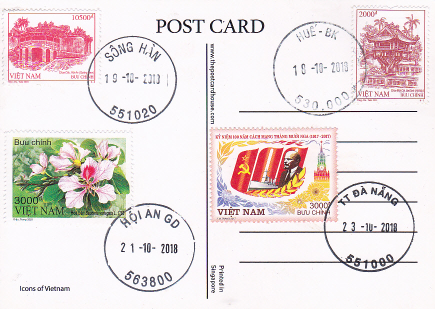 Postcard A La Carte: Vietnam - Icons