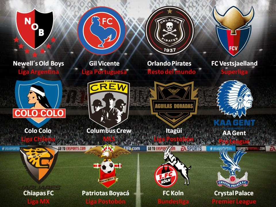 Escudos más originales de FIFA 14 (capítulo 2) ~ FIFAntastic