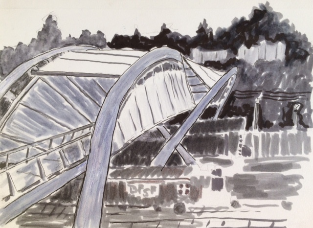 Helix Bridge Drawing
