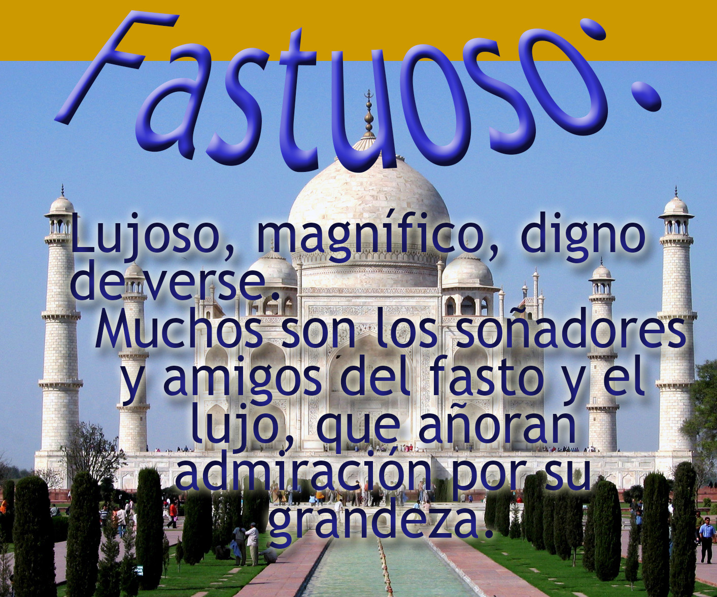 Sobaco Ilustrado: Fastuoso