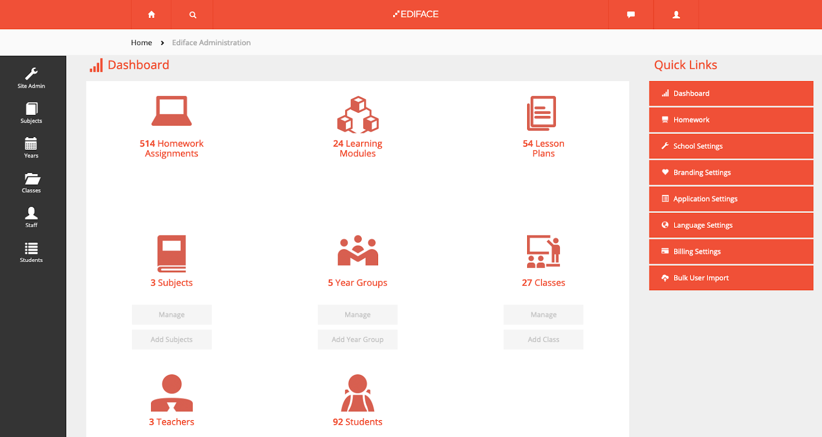 Nik's QuickShout: Ediface - The Whole School Solution
