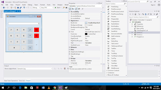 C Sharp Solutions: Creating a simple calculator in C sharp step by step ...