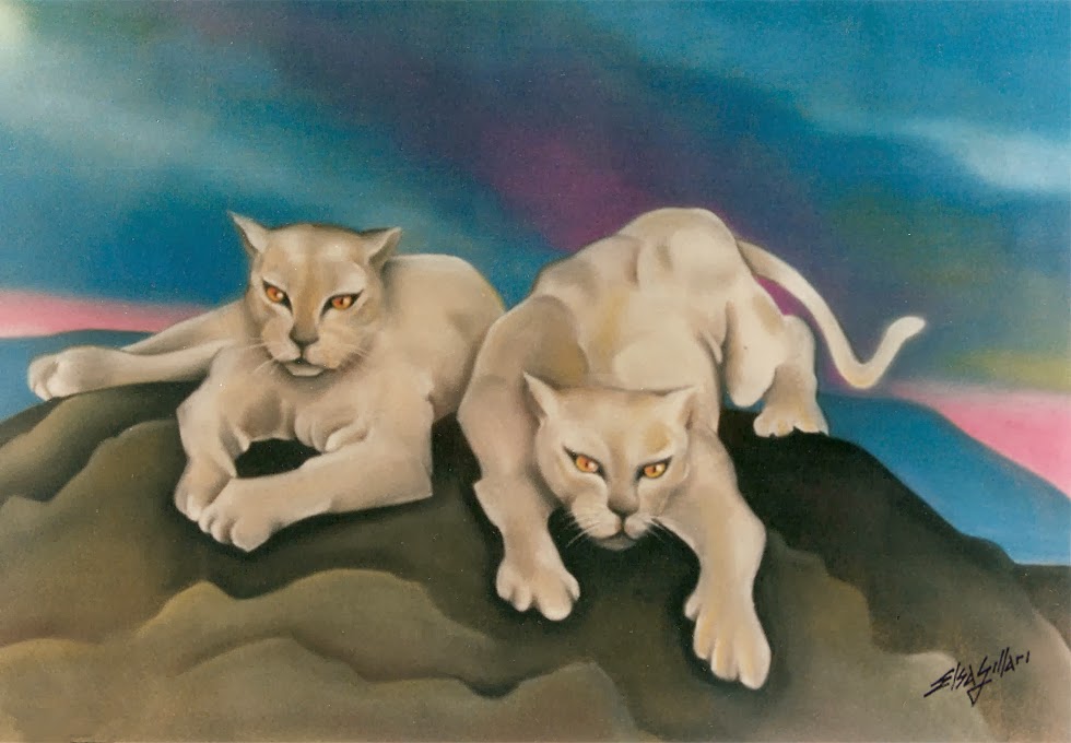 Expresiones Artísticas: PANTERAS BLANCAS