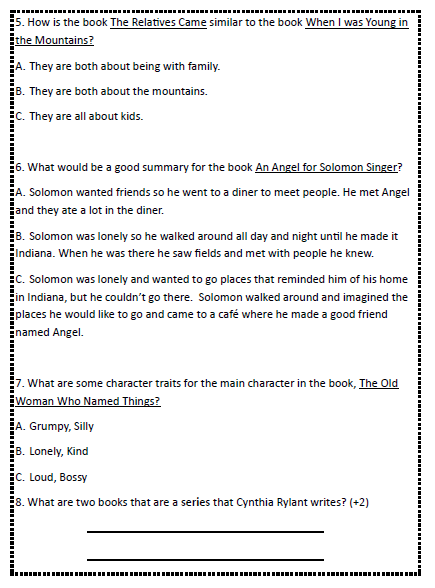 Jennifer's Teaching Tools: Author Study Ideas