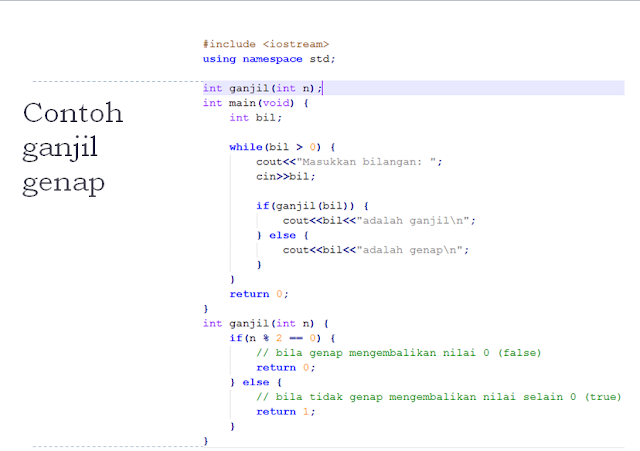 Pemrograman Modular untuk C++ dan C besarta pengertian - BagiSeribuIlmu