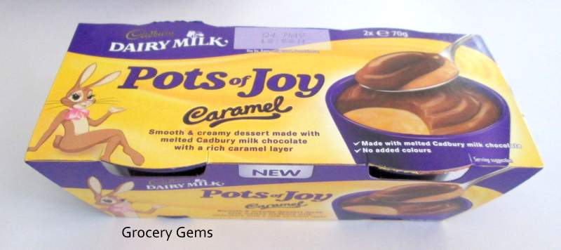 Grocery Gems: New Cadbury Pots of Joy - Caramel Review