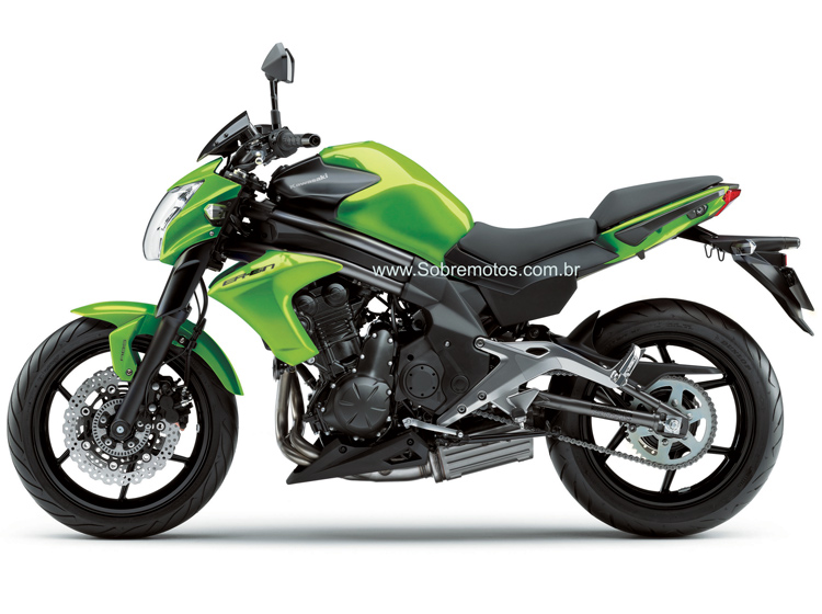 GP MOTOR & CYCLE MULT-MARCAS: Nova Kawasaki ER6-N 2013 no Brasil