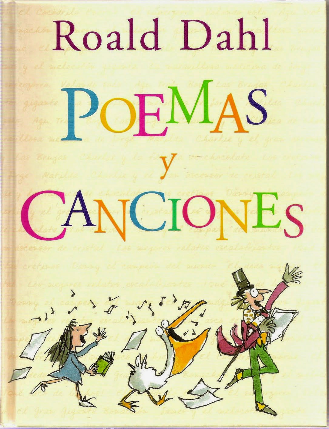 12 libros de poemas: Poemas y canciones de Roald Dahl - Aprender con el ...