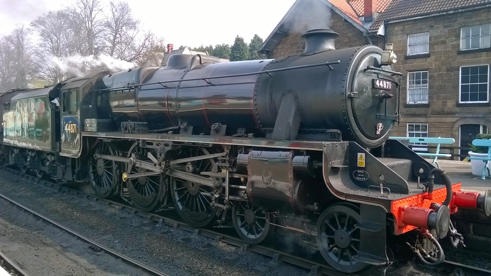 Steam Memories: Grosmont on the North Yorkshire Moors Railway Black ...