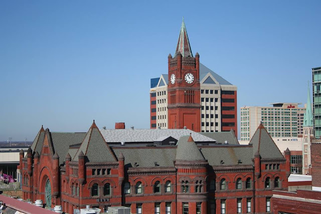 Towns and Nature: Indianapolis, IN: 1852+1888 Union Station, The World ...