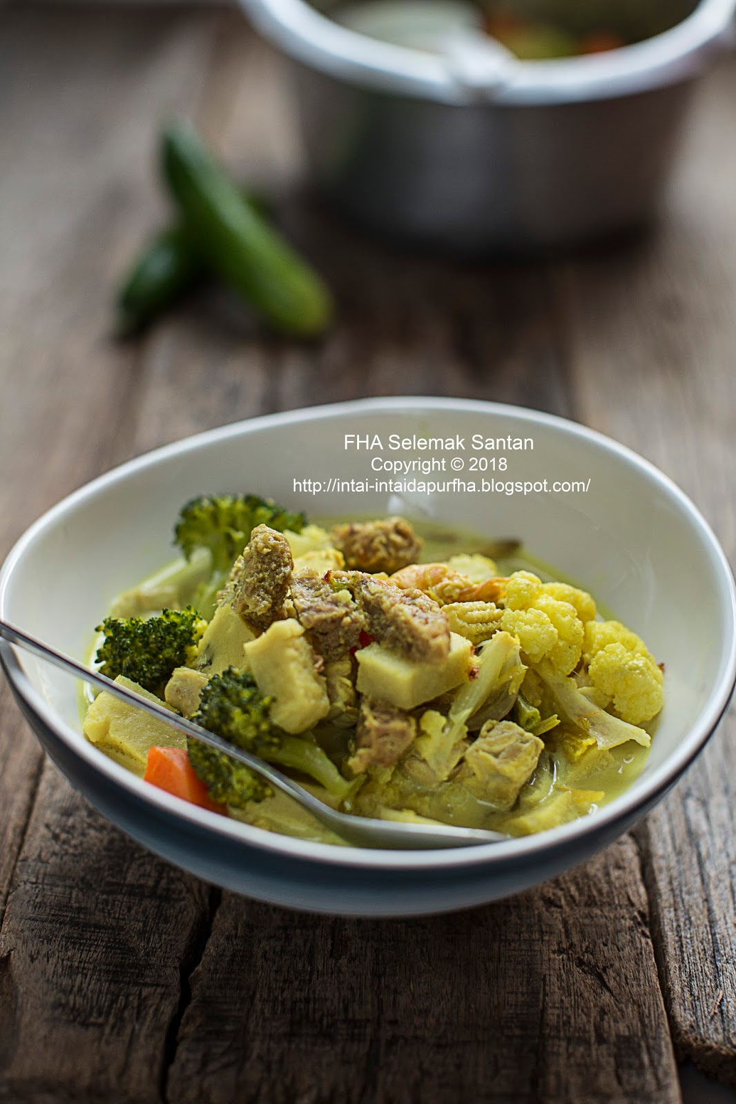 LEMAK SAYUR CAMPUR 'DAGING BURGER' ... Untuk ratahan yang sedap ! - FHA ...