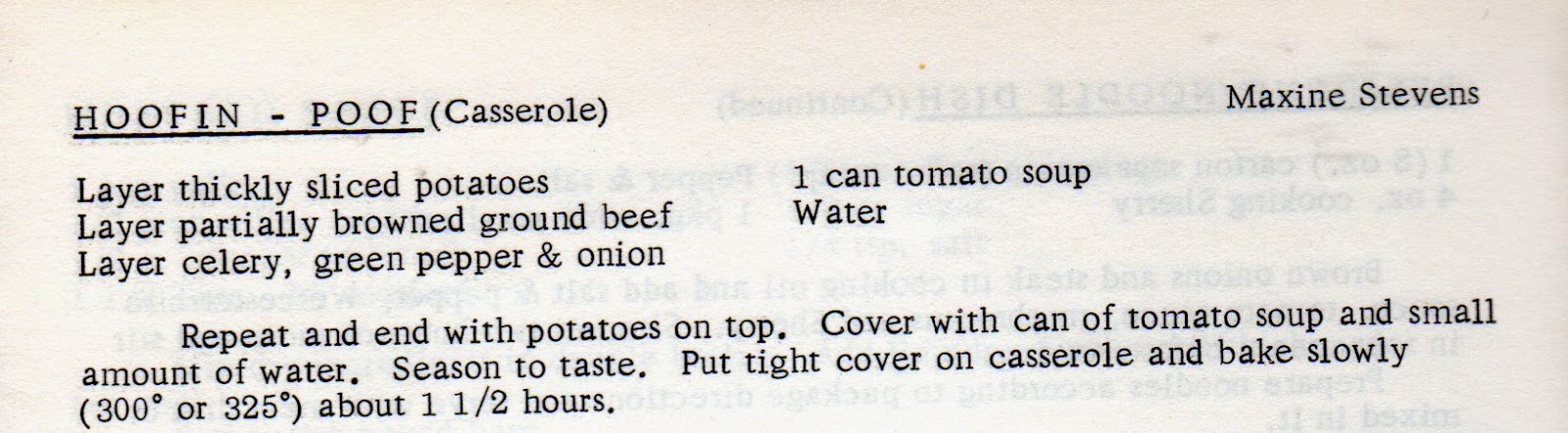 Food Friday: Hoofin-Poof