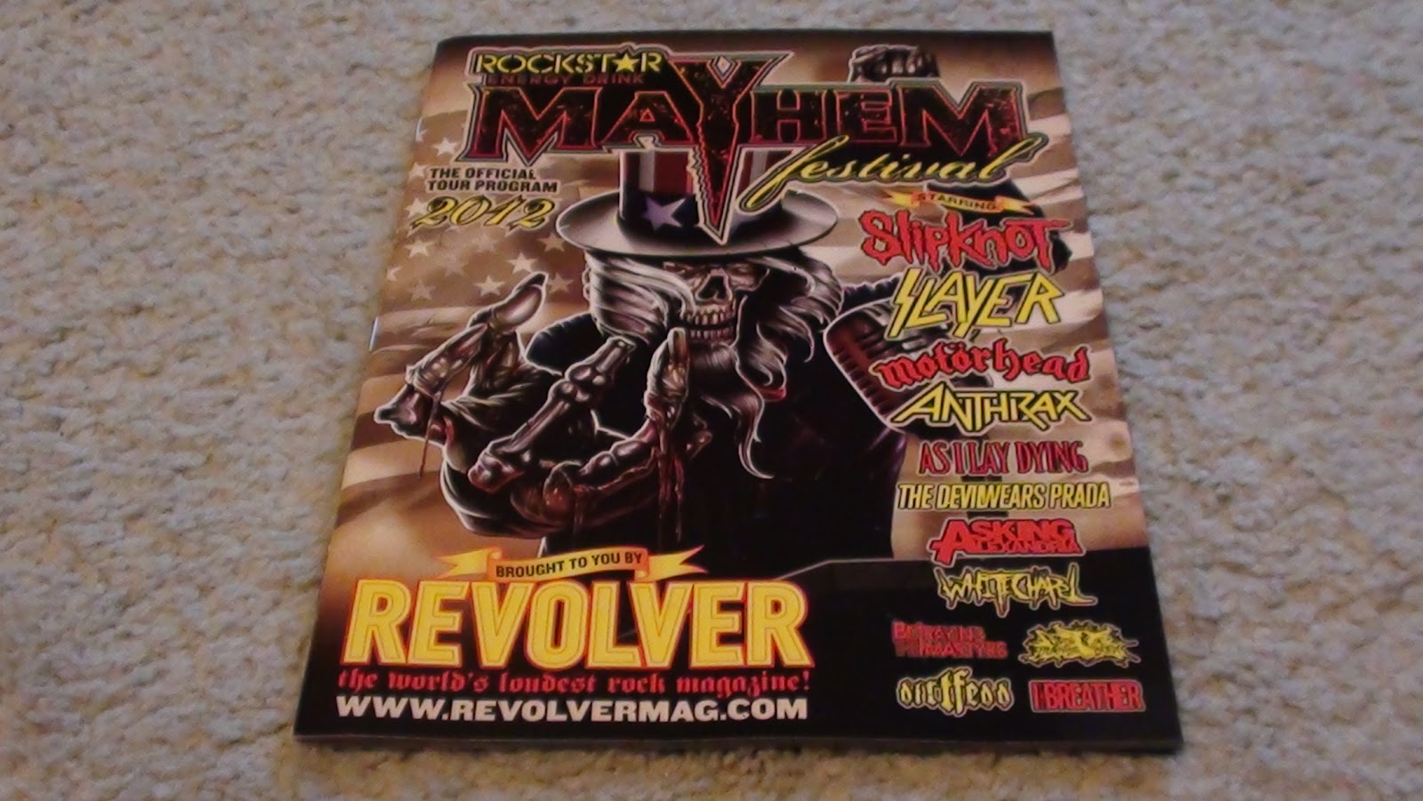 RockAndMetalNewz: Mayhem Festival 2012 Full Concert Review - Seattle ...