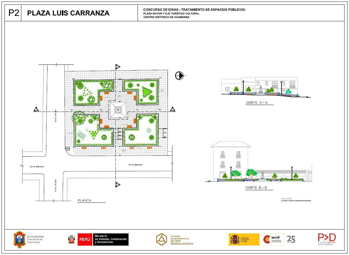 CONCURSO DE IDEAS - Huamanga: Descarga Planos