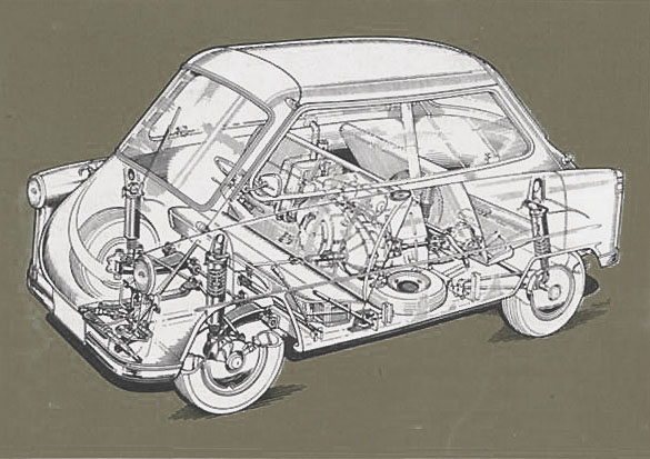 ChongqingCars.com: El Zündapp Janus de 1956
