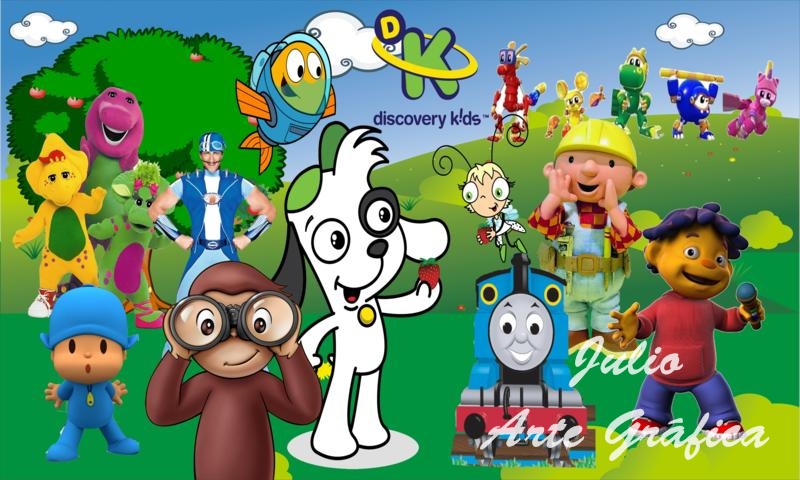 Painel Digital - Julio Arte Gráfica: Discovery Kids
