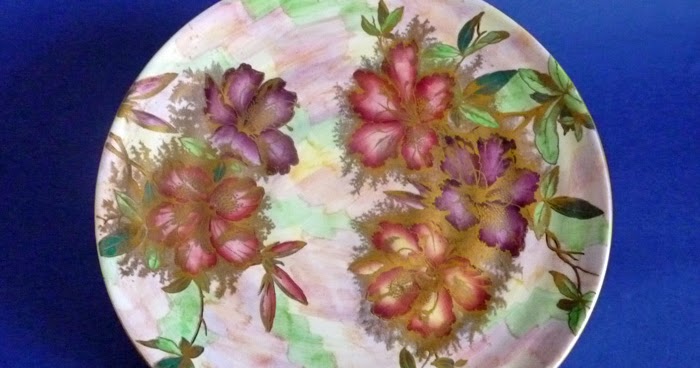 Premier Antiques: Maling 'Azalea' Lustre Pattern 6439