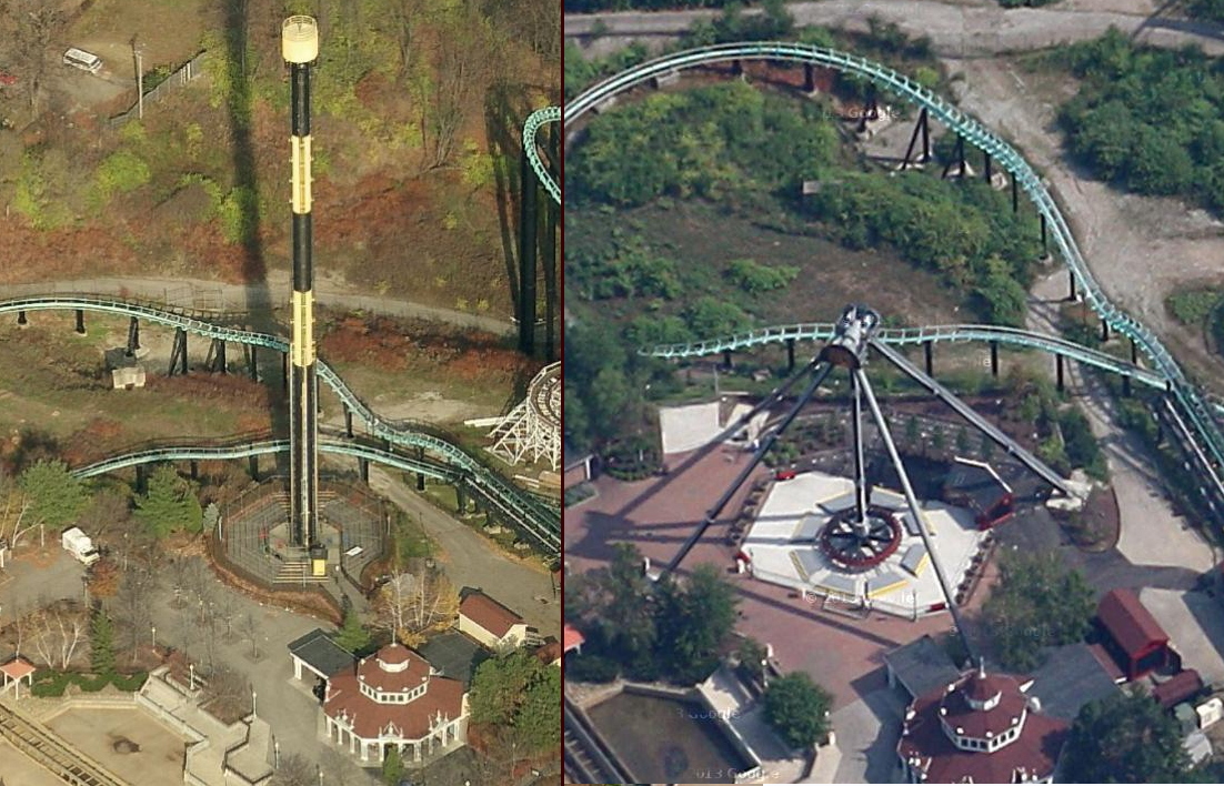 NewsPlusNotes: Aerial Antics: Kennywood Updated