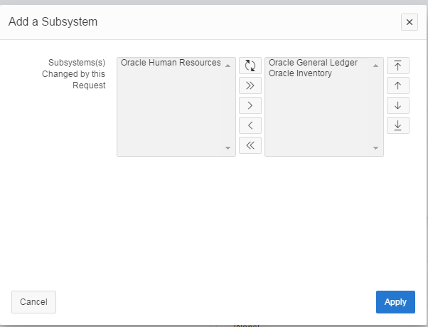 Apex Shuttle Selecting Multiple Values
