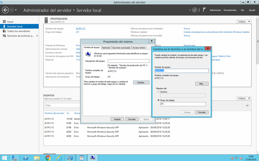 1 Windows Server 2012 R2 Primeras Configuraciones
