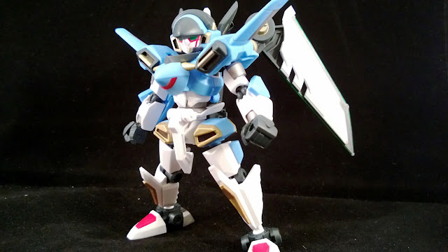 Ryc03's Toy Cabinets: Bandai LBX Ikaros Force Model Kit Review