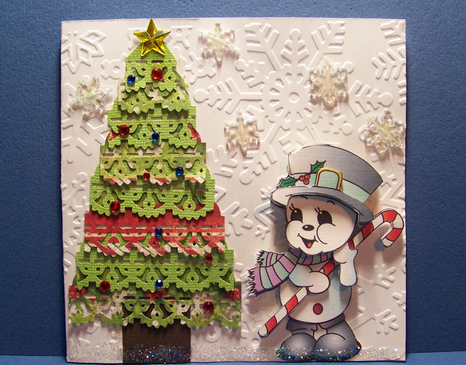 Showcase Saturday ~ Layered Christmas Tree